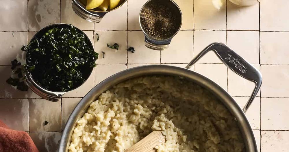 Winter Green Risotto | Punchfork