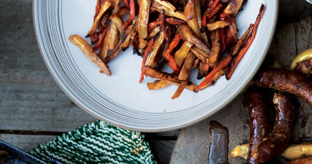 "Burnt" Carrots and Parsnips | Punchfork
