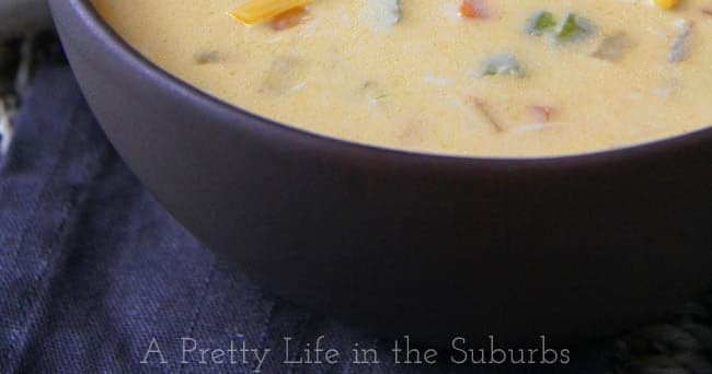 Slow Cooker Cheddar + Ale Chicken Chowder | Punchfork