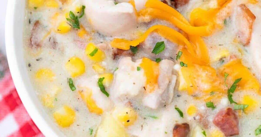 Chicken Corn Chowder | Punchfork
