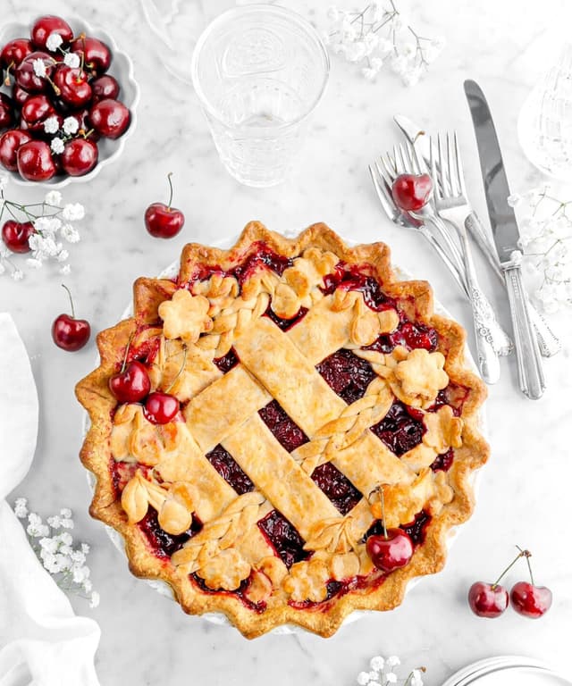 The Best Homemade Cherry Pie | Punchfork