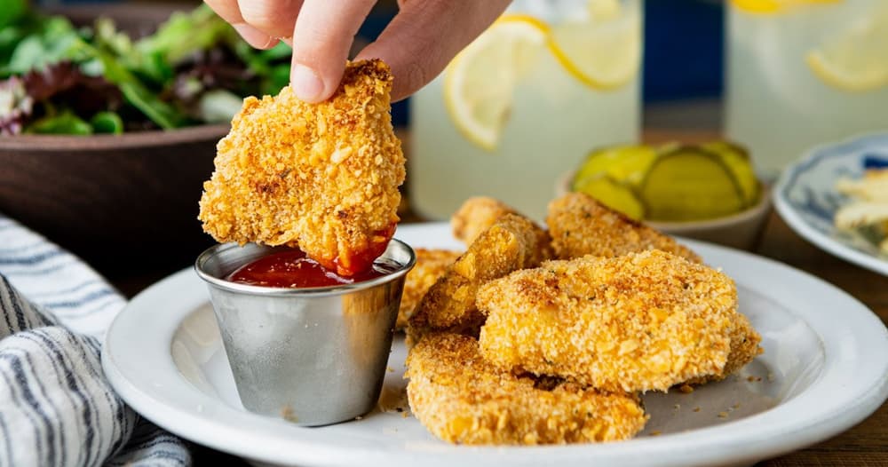 Goldfish Baked Chicken Nuggets | Punchfork