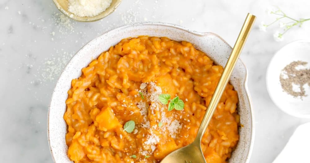 Roasted Butternut Squash Risotto | Punchfork