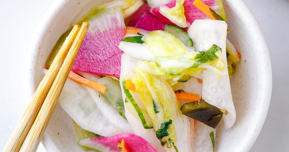 Asazuke (Japanese Lightly Pickled Vegetables) | Punchfork