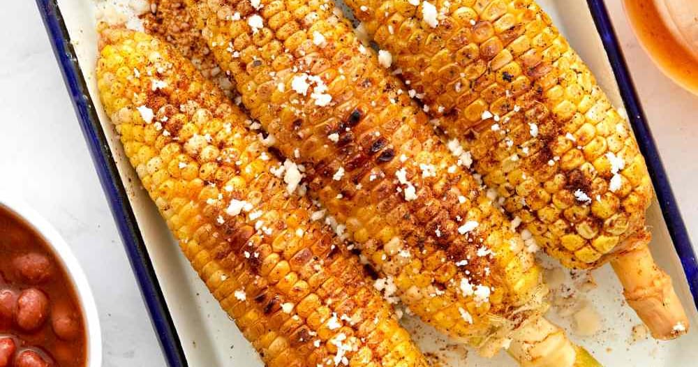 Cajun-Spiced Grilled Corn | Punchfork