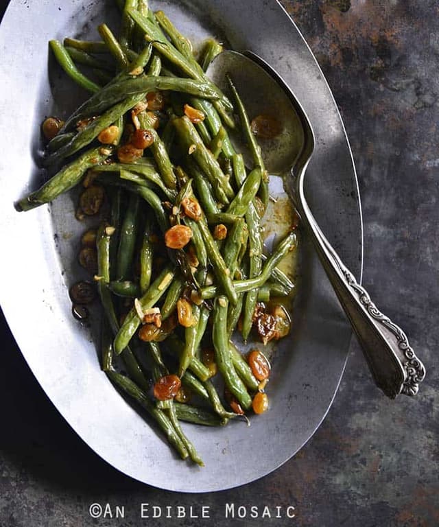 Green Beans with Garlic and Golden Raisins (Copycat From Disney’s Boma ...