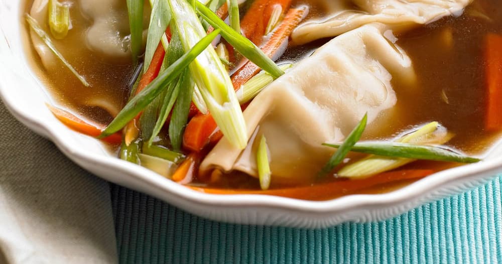 Pot Sticker Dumpling Soup | Punchfork