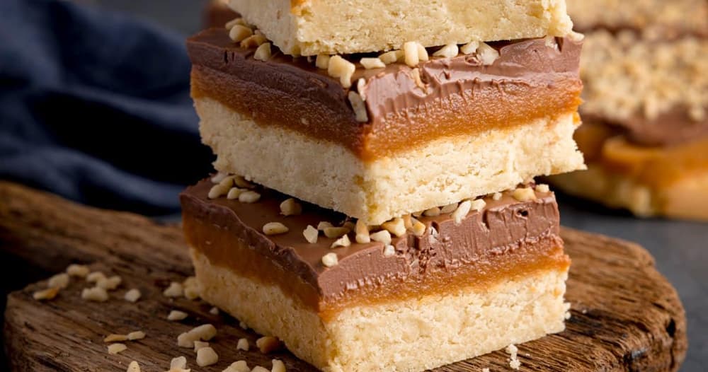 Salted Caramel Millionaires Shortbread | Punchfork