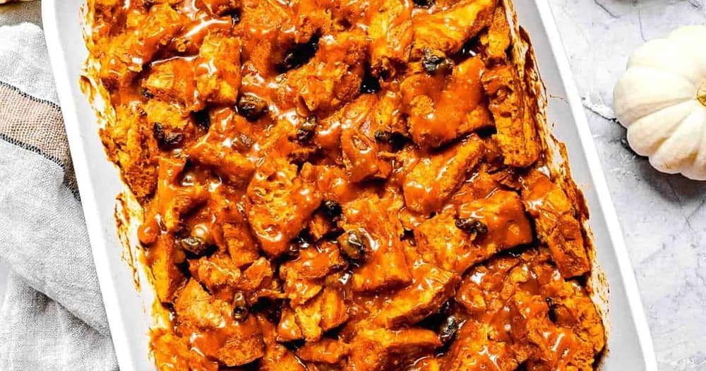 Pumpkin Bread Pudding | Punchfork