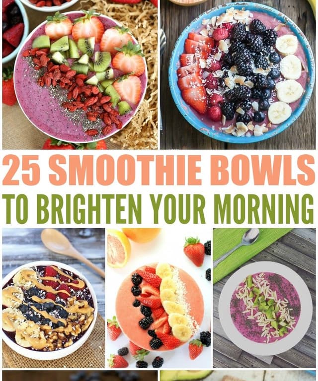 25 Smoothie Bowls to Brighten Your Morning | Punchfork