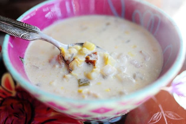 Corn Chowder with Chilies | Punchfork