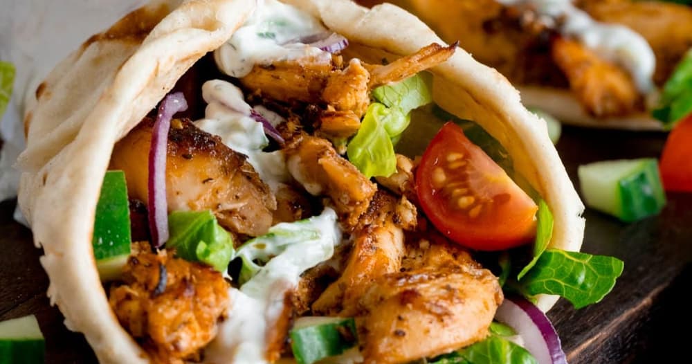 Easy Chicken Gyros | Punchfork