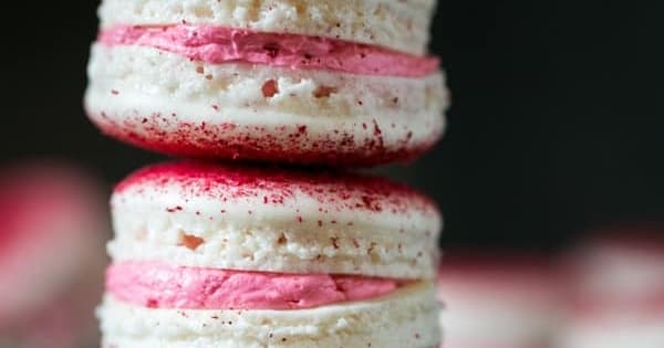 Raspberry Macarons (Video Tutorial) | Punchfork