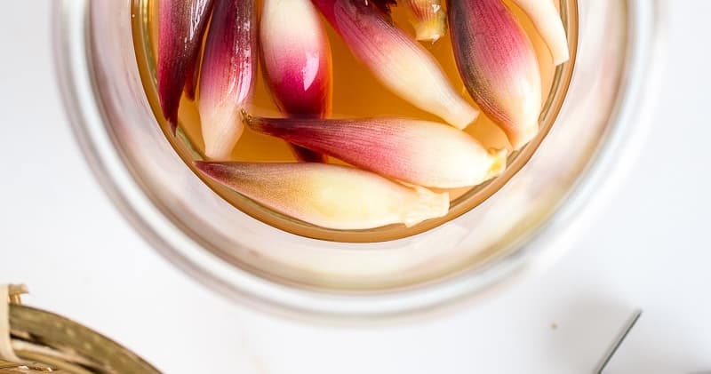 Sweet Pickled Japanese Ginger (Myoga Amazuzuke) | Punchfork