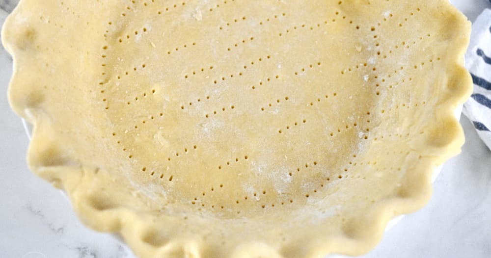 Easy Pie Crust with Butter (3 Ingredient Pie Crust) | Punchfork