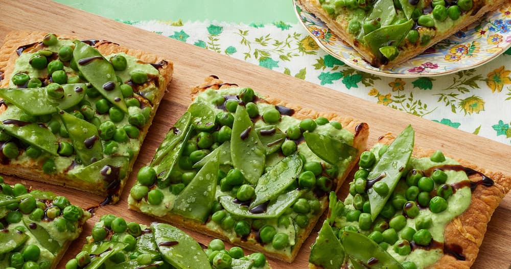 Spring Pea Tart | Punchfork