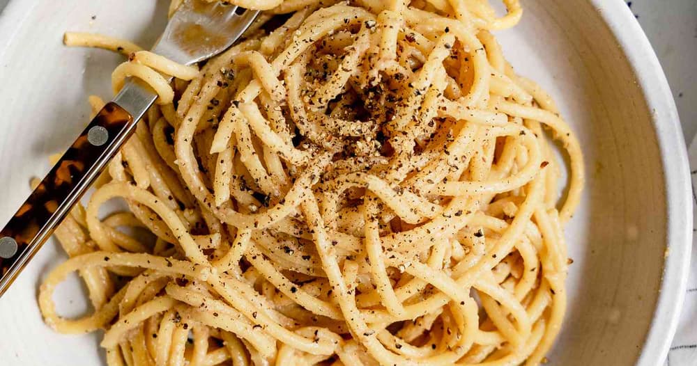 Vegan Cacio e Pepe | Punchfork