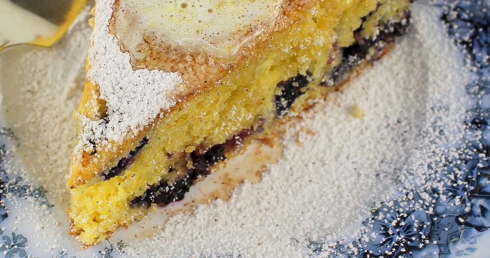 Blueberry Lemon Cornbread (First Watch Copycat) | Punchfork