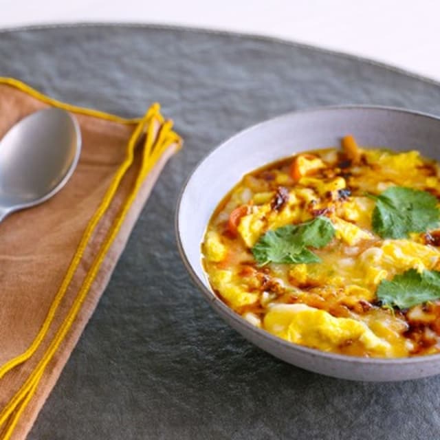 Chinese Tomato & Egg Dough Drop Soup (Geda Tang) | Punchfork