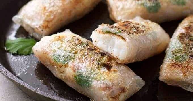 Crispy Chinese Rice Paper Wrapped Fish (5 Ingredients) | Punchfork