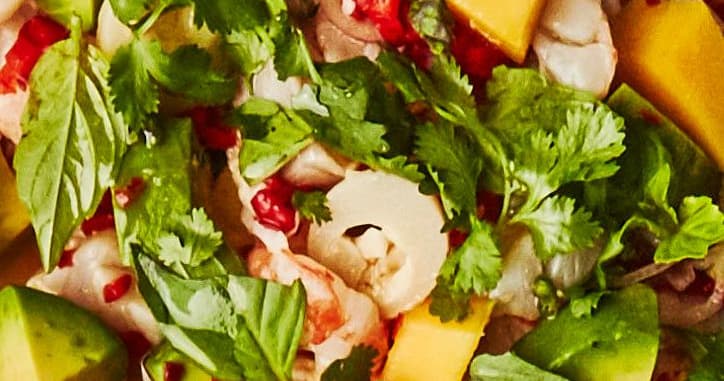 Red Snapper and Shrimp Ceviche with Avocado | Punchfork