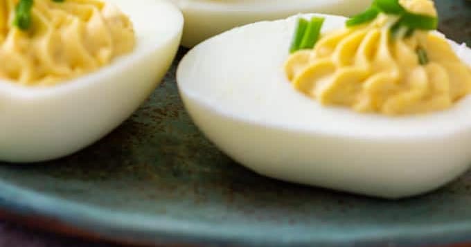 Wasabi Deviled Eggs | Punchfork