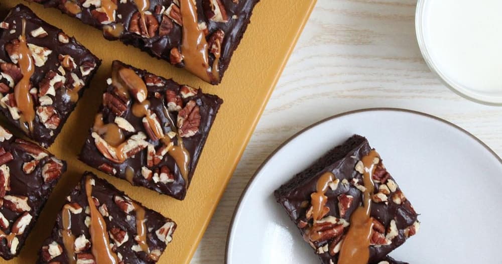 Turtle Brownies | Punchfork