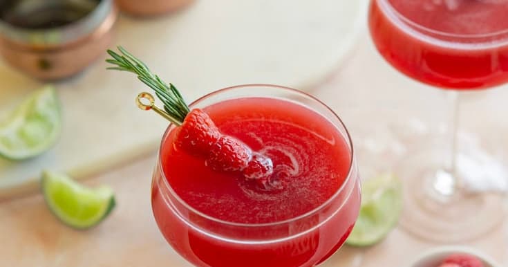 Raspberry Cosmopolitan Cocktail | Punchfork
