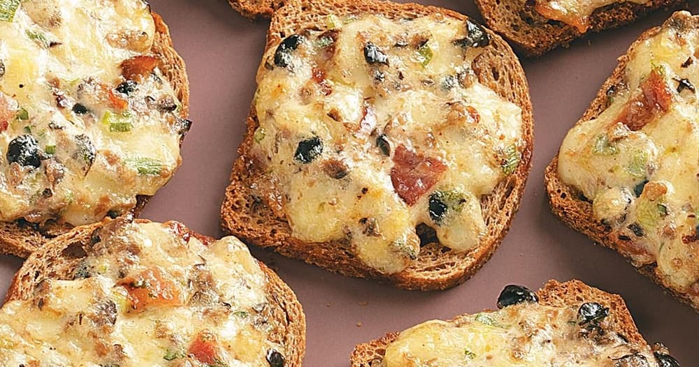 Cheese Rye Appetizers | Punchfork