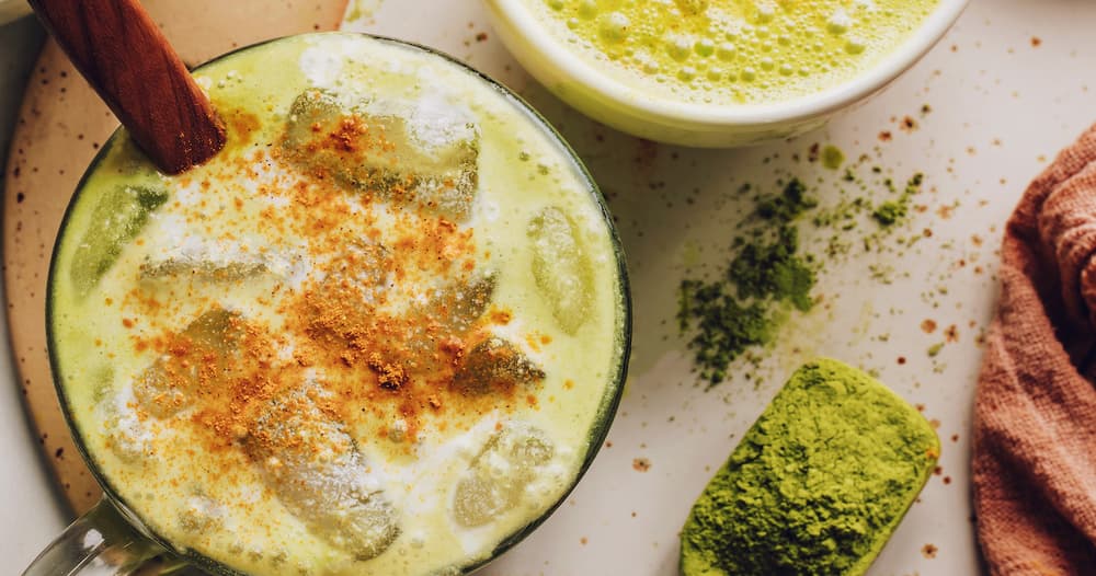 Golden Matcha Latte | Punchfork