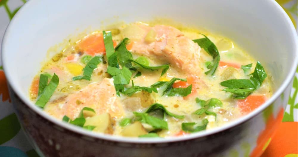 Creamy Salmon Chowder | Punchfork