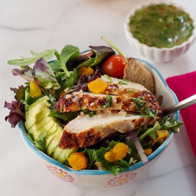 Cajun Chicken Mango Salad | Punchfork