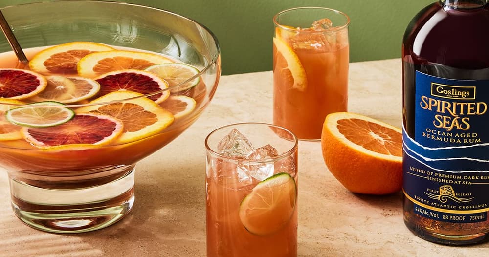 Winter Citrus Rum Punch | Punchfork