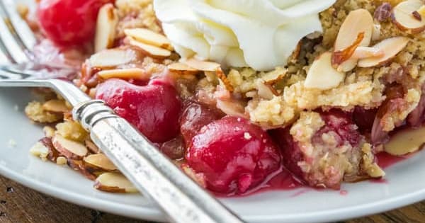 Cherry Crumble | Punchfork
