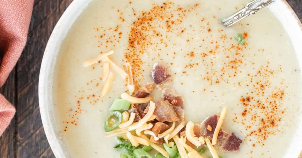 Creamy Cauliflower Soup | Punchfork