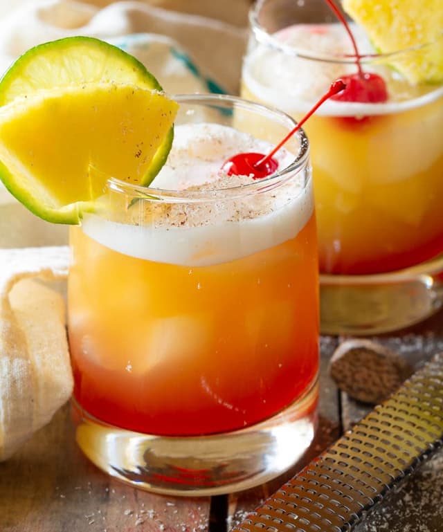 Drunken Monkey Rum Drinks | Punchfork