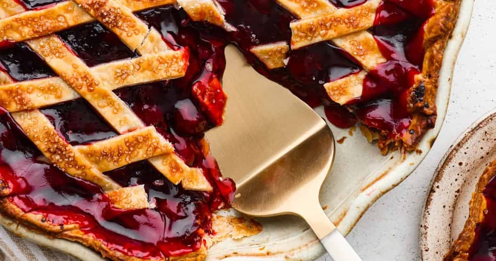 Quick & Easy Cherry Pie | Punchfork