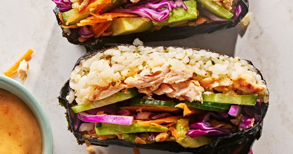 Sushi Sandwiches (Onigirazu) | Punchfork