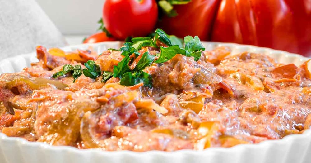 Hearty Vegetable Stew Recipe - Hungarian Lecso | Punchfork