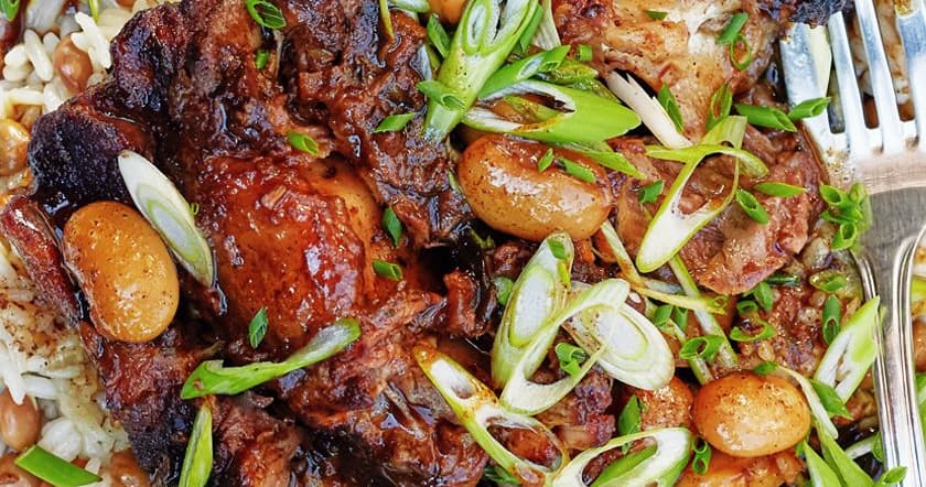 Braised Oxtails with Coconut RiceBraised Oxtails with Coconut Rice ...