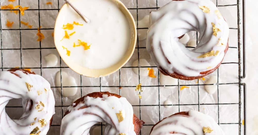 Lemon Crullers with Lemon and Honey Glaze | Punchfork