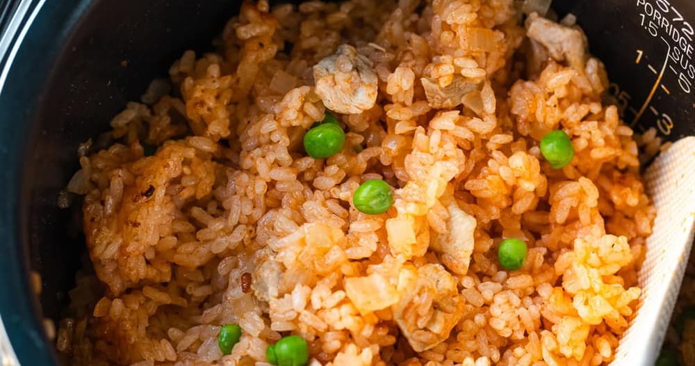 Rice Cooker Japanese Ketchup Rice | Punchfork