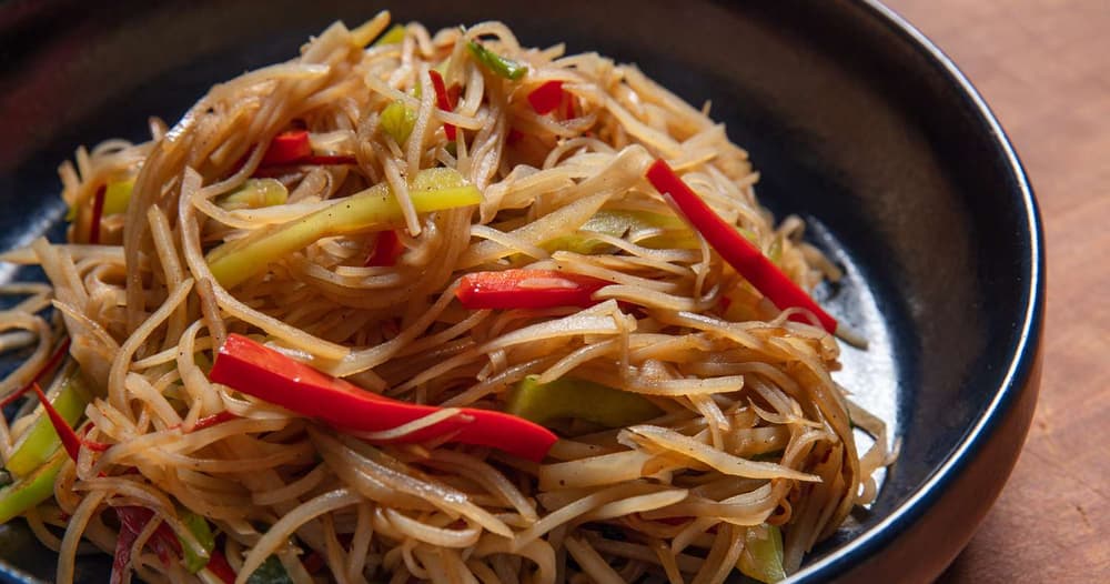 Suanla Tudousi (Hot-and-Sour Sichuan Stir-Fried Potatoes) | Punchfork