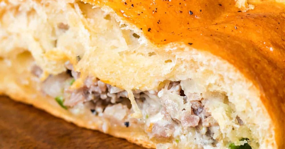 Sausage Stuffed Crescent Ring | Punchfork