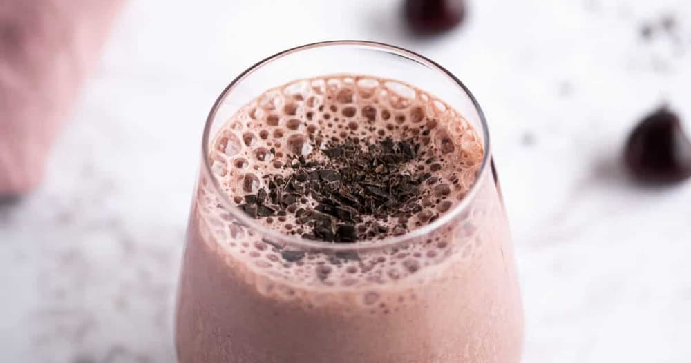 Chocolate Covered Cherry Smoothie | Punchfork
