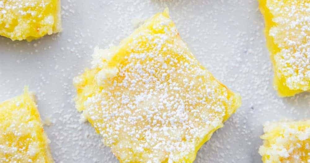 3-Ingredient Lemon Bars | Punchfork