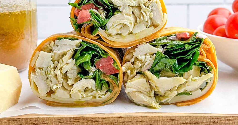 Newest Chicken Spinach Wrap Recipes | Punchfork