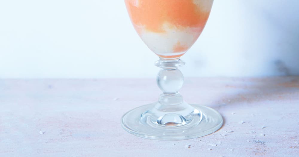 Blood Orange-curd Sundaes with Olive Oil and Sea Salt | Punchfork