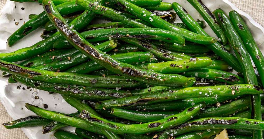 Charred Green Beans | Punchfork