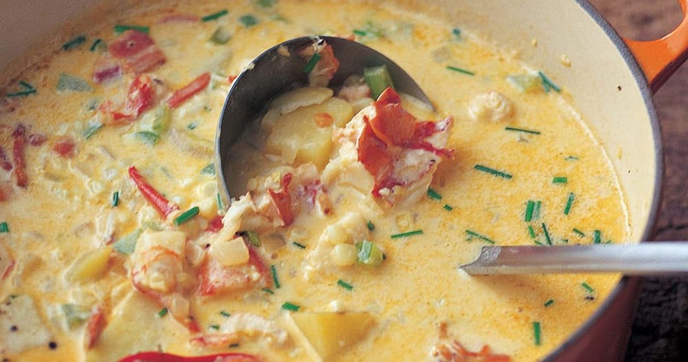Lobster Corn Chowder | Punchfork
